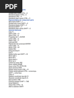 SP3D SHortCut Keys | PDF
