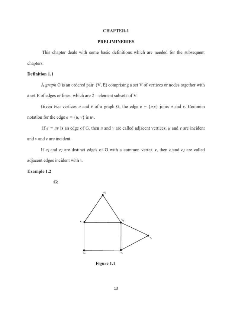 Domination in Graphs Basics | PDF | Vertex (Graph Theory) | Mathematical Relations