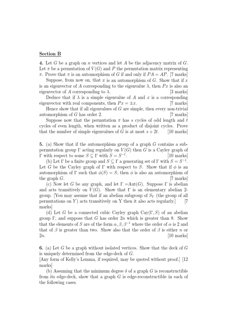 Msc material | PDF | Eigenvalues And Eigenvectors | Group (Mathematics)
