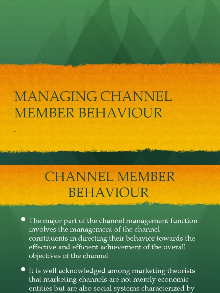 Managing Channel Member Behavior | PDF | Apple Inc. | Negotiation