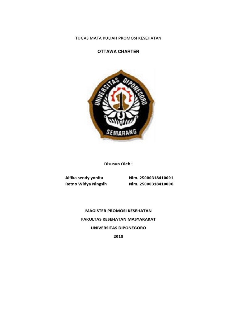Ottawa Charter | PDF