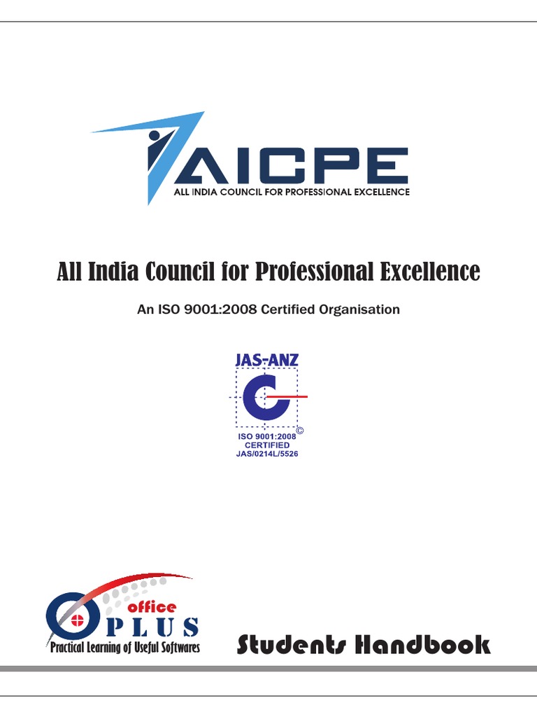 Office Plus Handbook AICPE | PDF | Intellectual Works | Digital Technology