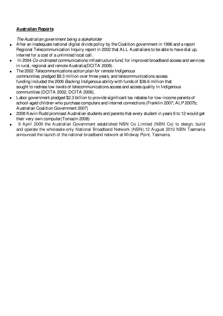 Australian Reports | PDF