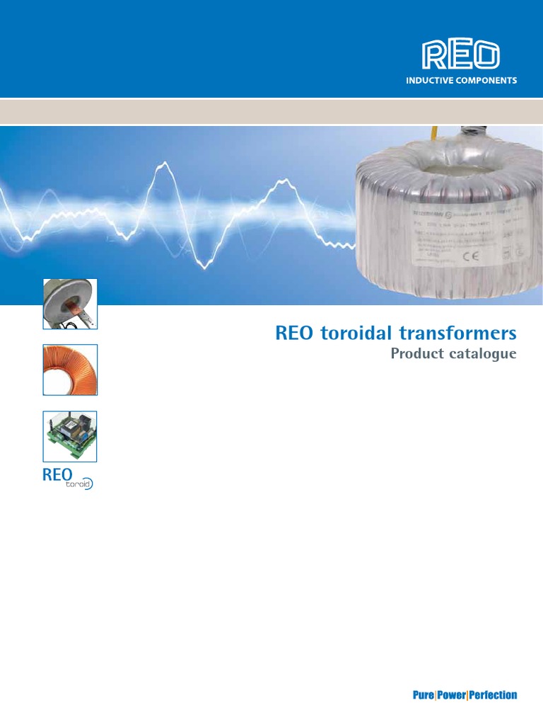 Reo Toroidal Transformers | PDF | Transformer | Mains Electricity