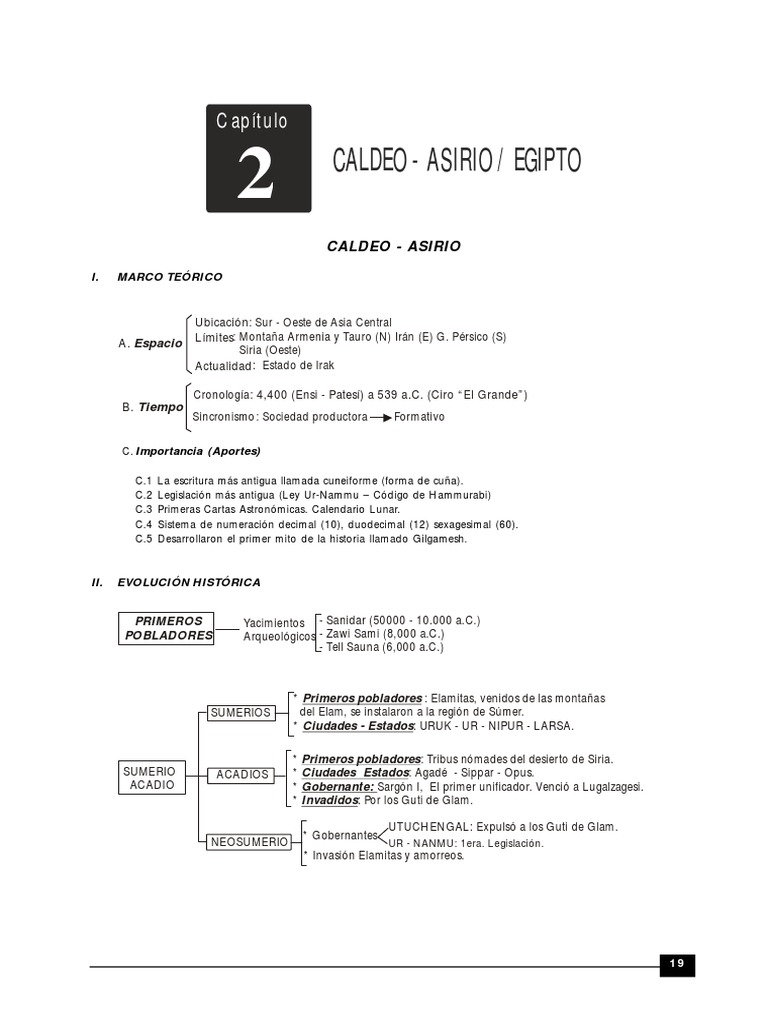Caldeo-Asirio. Egipto PDF | PDF | Antiguo Egipto | Babilonia