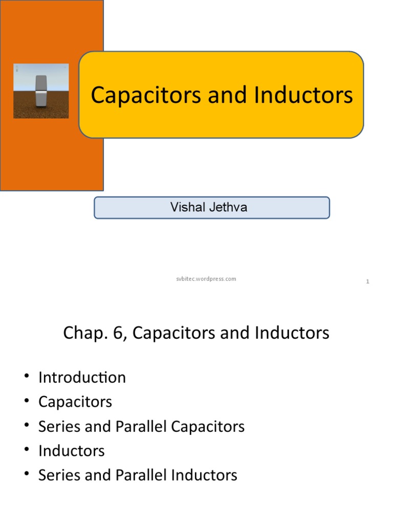 Capacitors and Inductors | PDF | Capacitor | Inductor