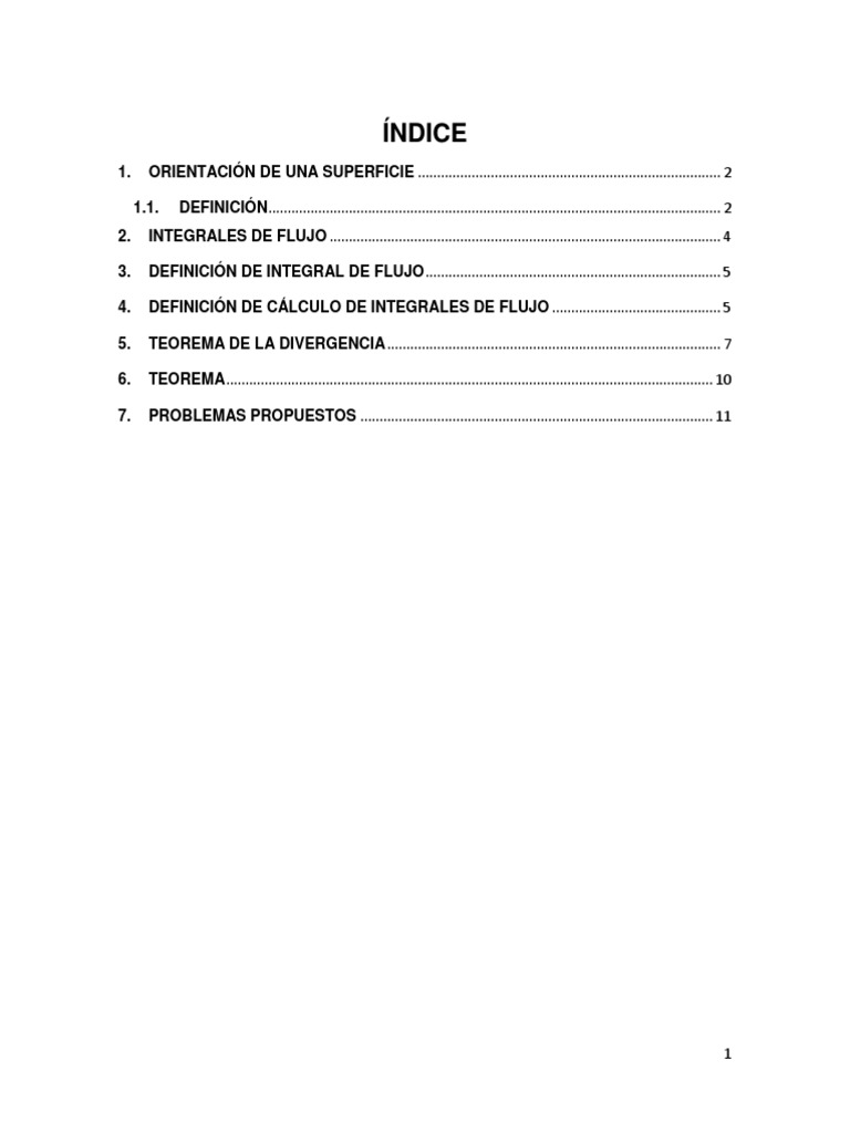 Integrales de Flujo | PDF | Integral | Vector Euclidiano