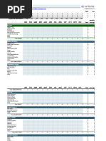 Social Club Accounting Spreadsheet | PDF | Spreadsheet | Current Liability