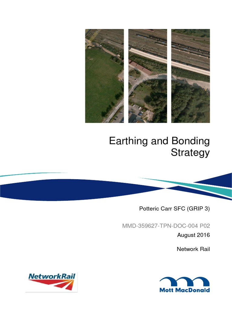 Earthing and Bonding Strategy | Download Free PDF | Electrical Substation | Alternating Current