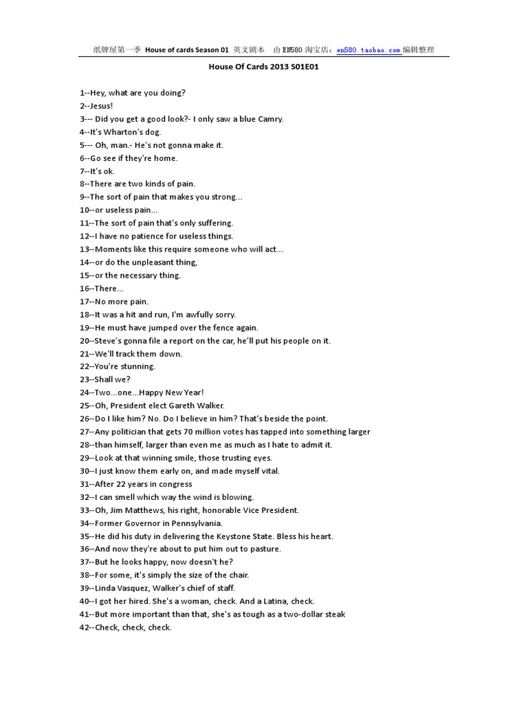 Betrayal and Resolve: Summary of Key Events in the First Episode of ...