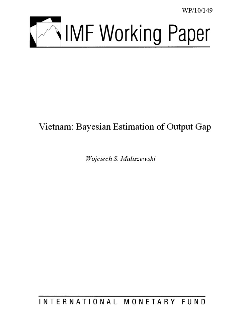 Vietnam: Bayesian Estimation of Output Gap: Wojciech S. Maliszewski | PDF | Inflation ...