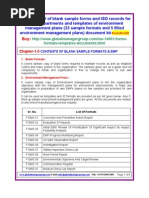 Internal Audit Checklist ISO 14001 | PDF | Environmental Policy ...