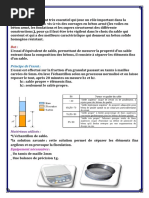 TP Equivalent de Sable | PDF