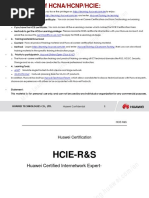 Huawei Router Common Commands | PDF | Ip Address | Router (Computing)