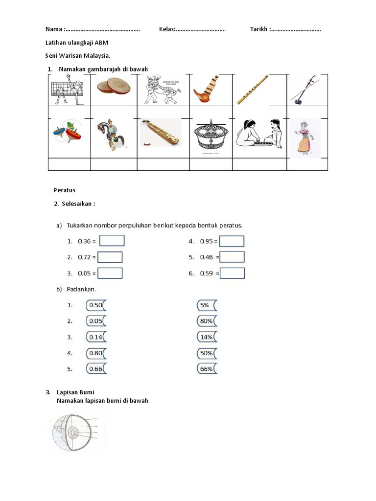Latihan Amalan Bahasa Melayu | PDF
