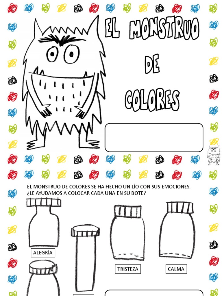 Los Monstruos de Colores | PDF | Poesía