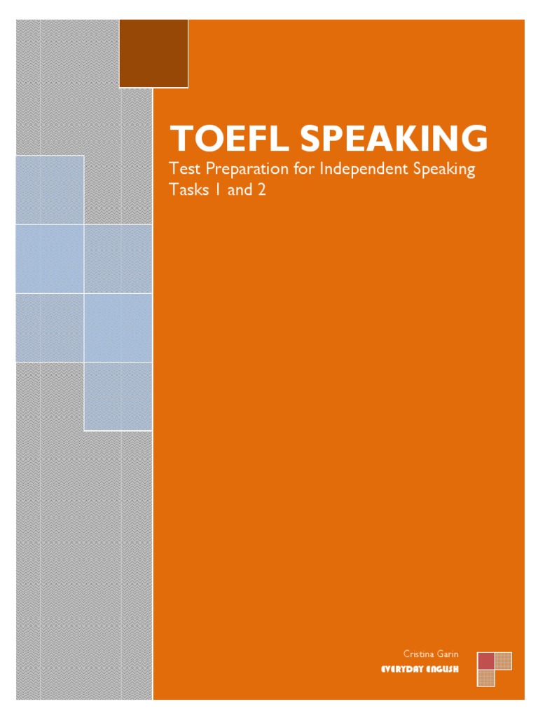 TOEFL SPEAKING - Independent Speaking | PDF | Reason | Question