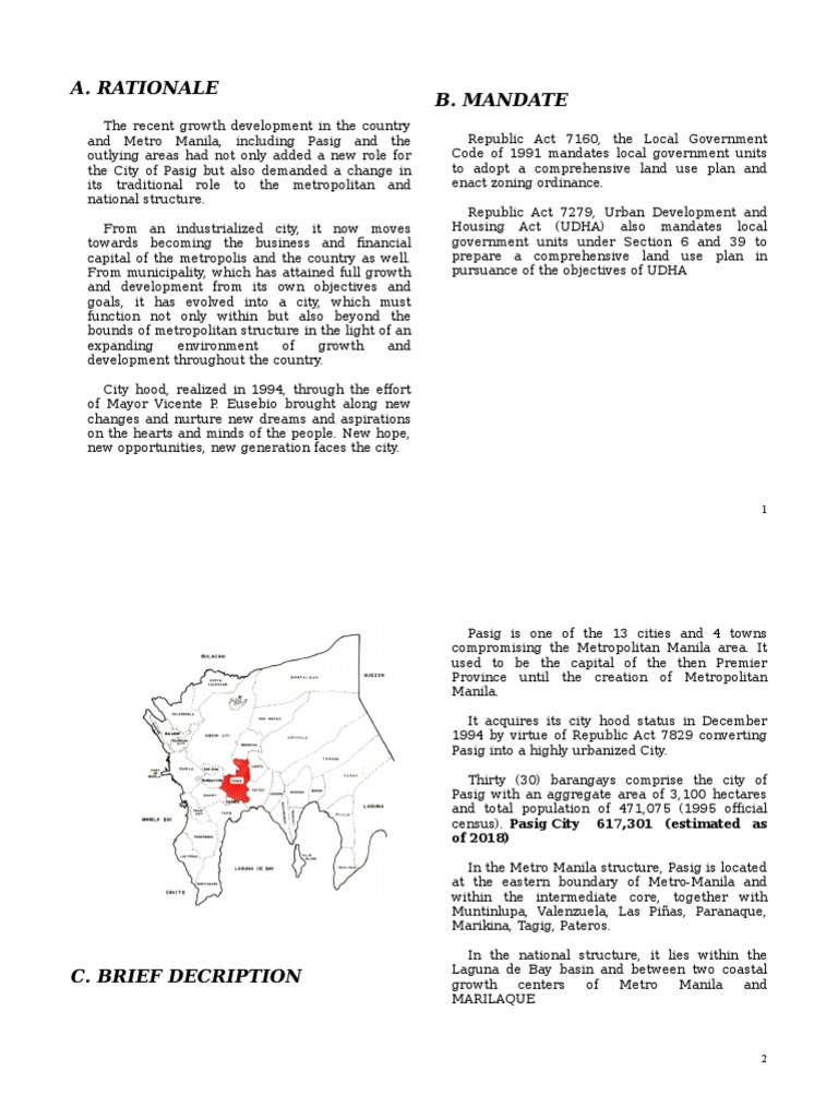 Pinagbuhatan Pasig City Map