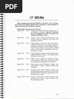 Category Ot Goals. | PDF | Perception | Attention