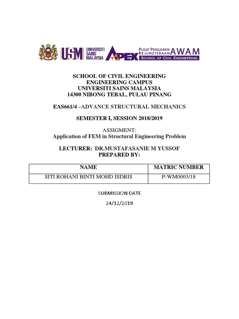 FEM - Report LUSAS Software | Download Free PDF | Finite Element Method ...