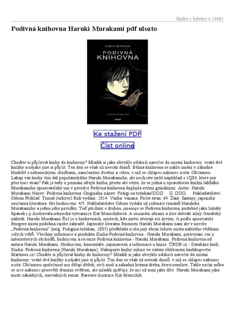 Podivná Knihovna | PDF