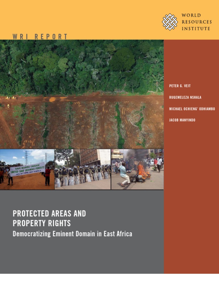 Protected Areas and Property Rights | PDF | Eminent Domain | Social ...