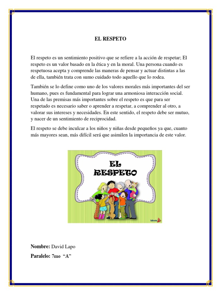 El Respeto | PDF