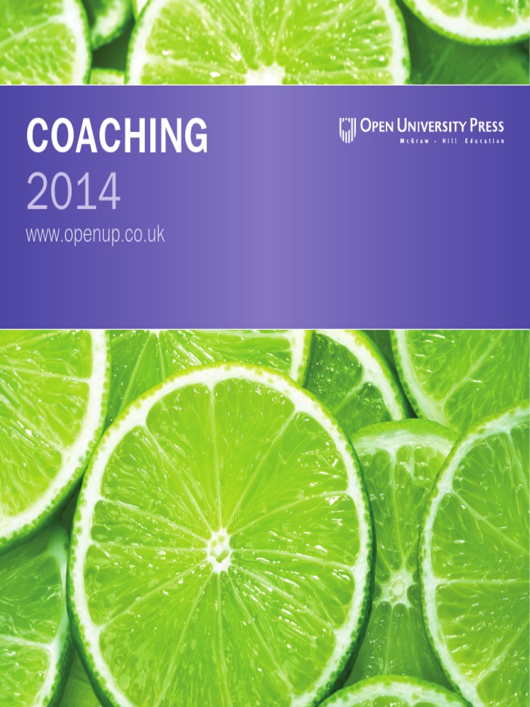 Coaching 2014 PDF | PDF | Mentorship | Textbook
