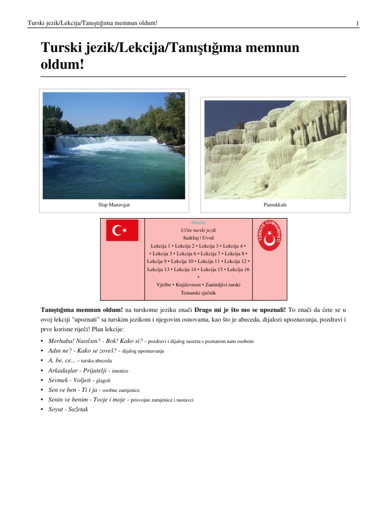 Tursko Bosanski | PDF