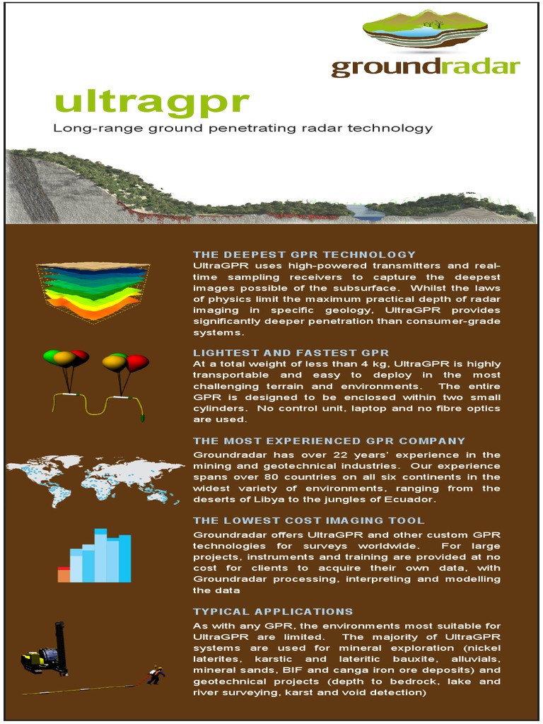 Ultra GPR | PDF | Geology | Nature