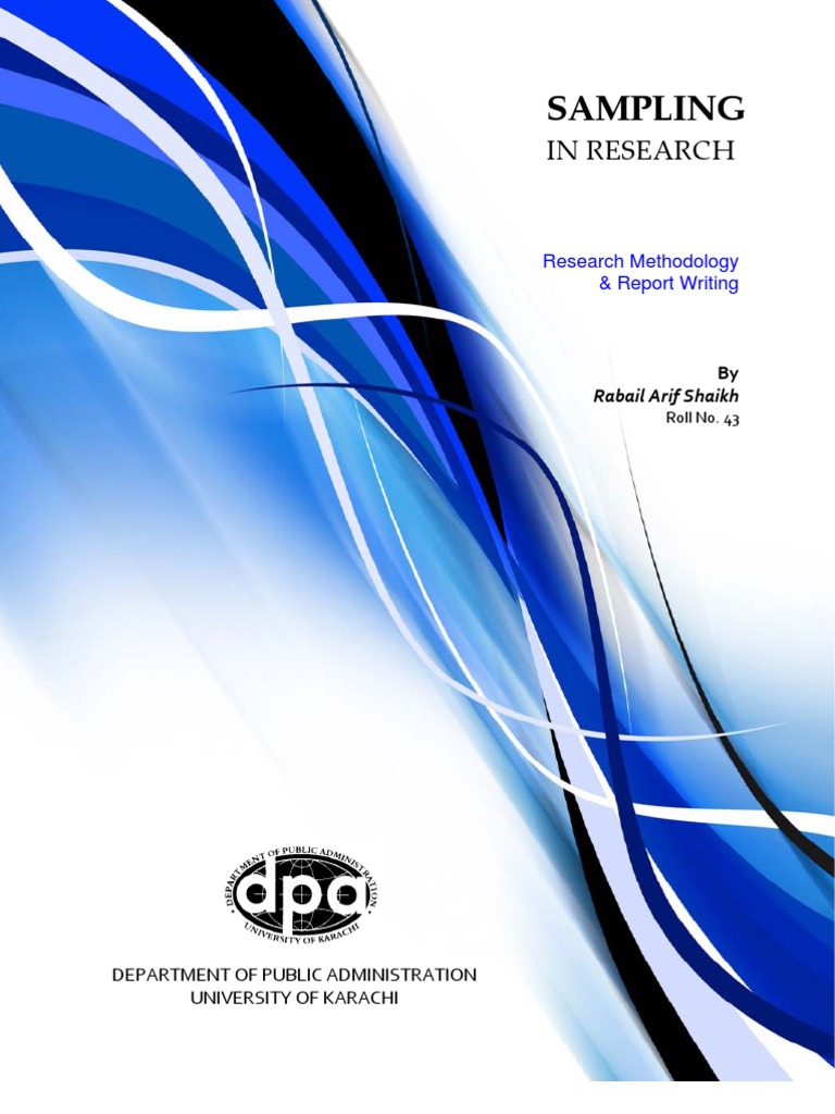 Sampling in Research | PDF | Stratified Sampling | Sampling (Statistics)