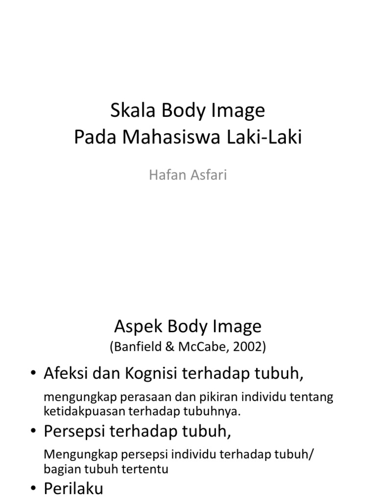 Skala Body Image | PDF