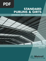 Metsec Purlins PDF | PDF