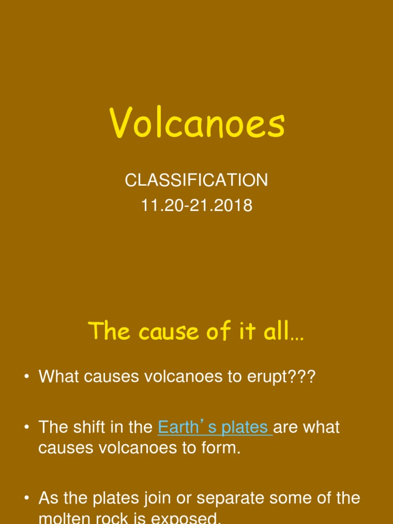 46 Volcano | PDF | Volcano | Lava