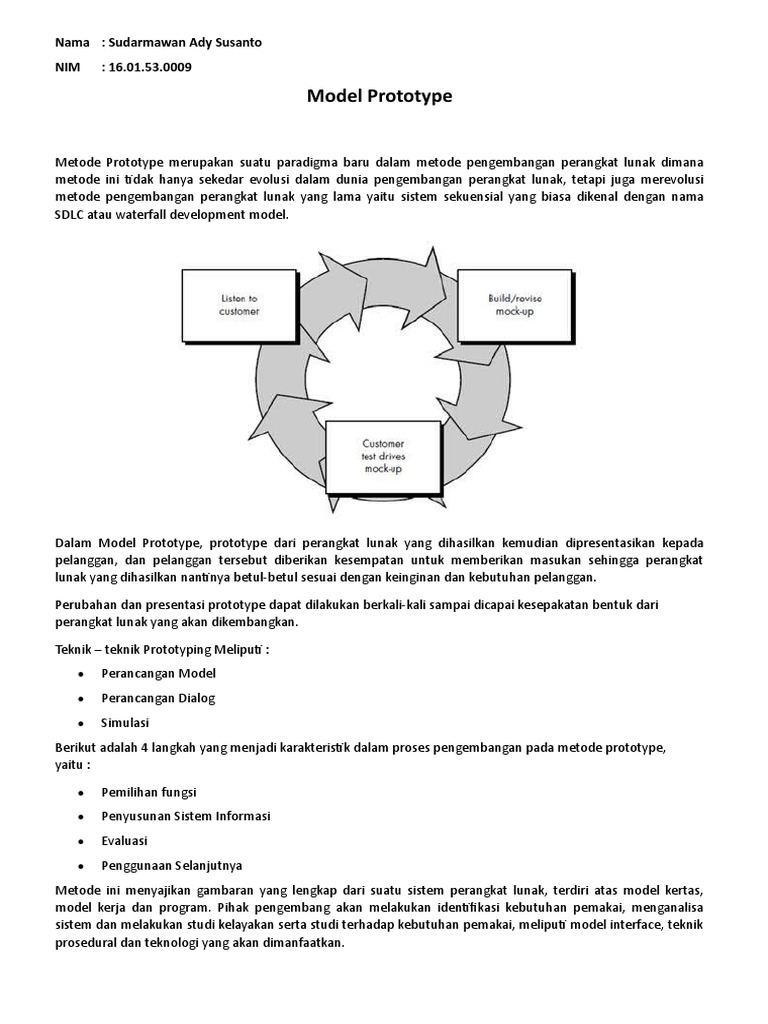 Metodologi Prototype | PDF