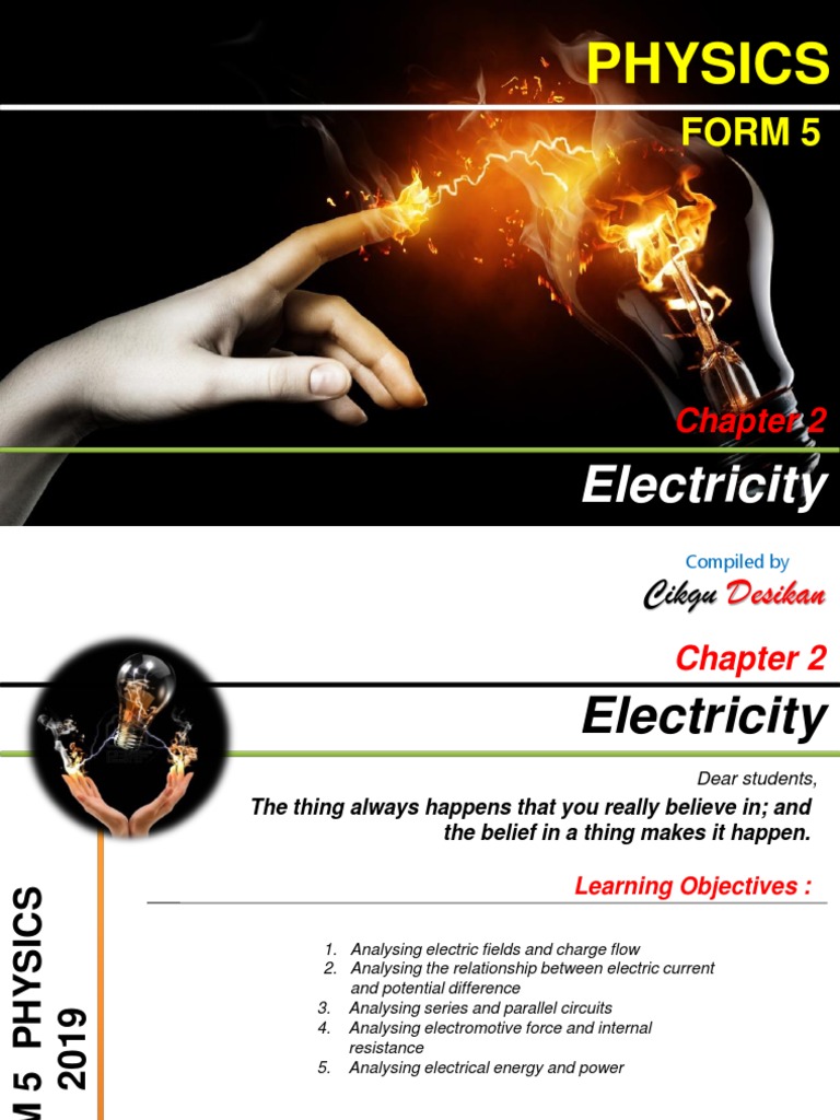 Physics: Form 5 | PDF | Voltage | Superconductivity