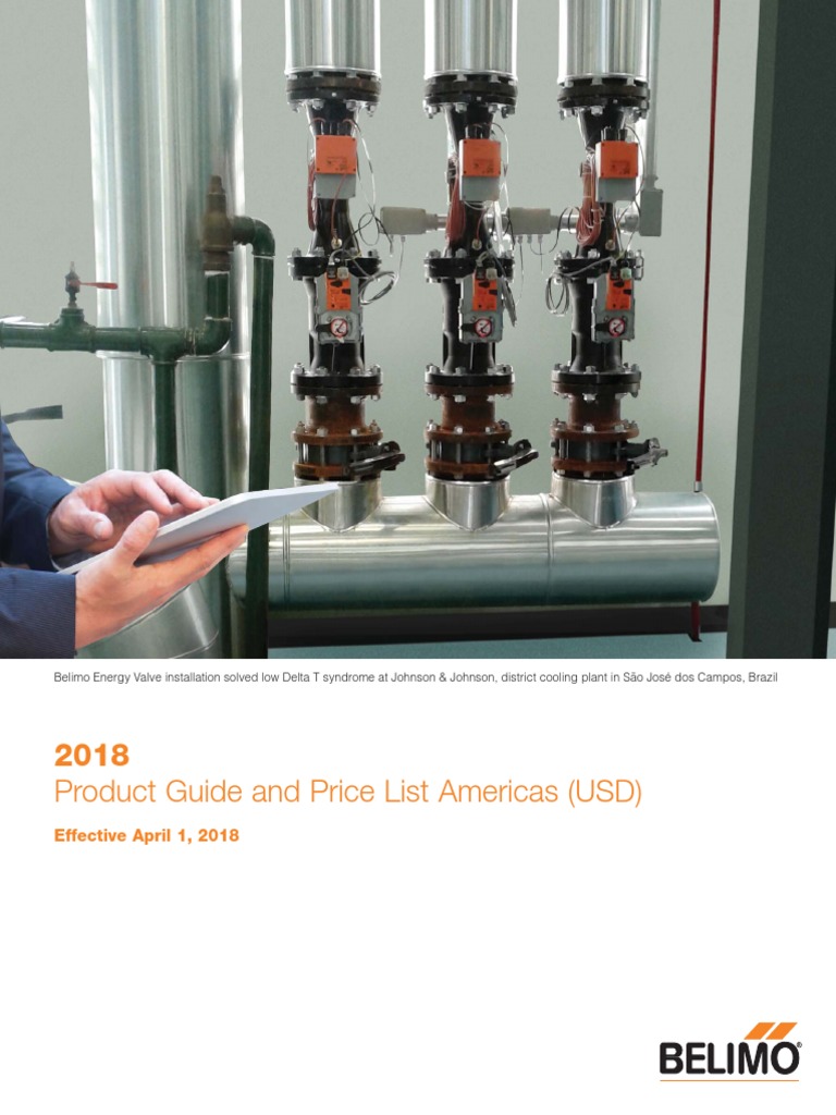 Belimo 2018 PGPL PDF | PDF | Valve | Hvac
