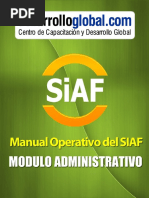 Guia - Consideraciones para El Inicio de Operaciones en La Plataforma SIAF | PDF | Internet ...