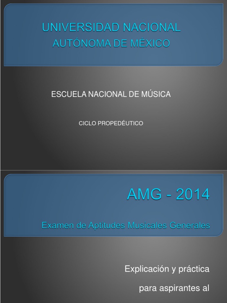 AMG Demo (FaM) Propedeutivo | PDF | Ocio | Entretenimiento (general)