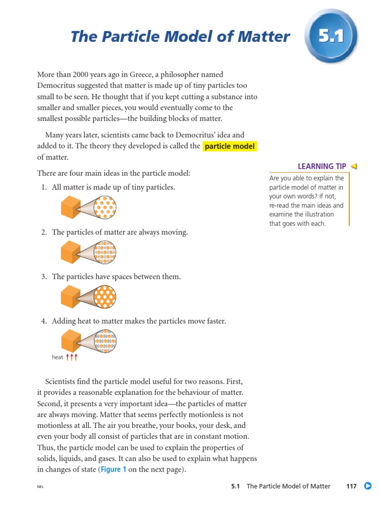 Ngss Particle Model PDF | PDF | Liquids | Matter