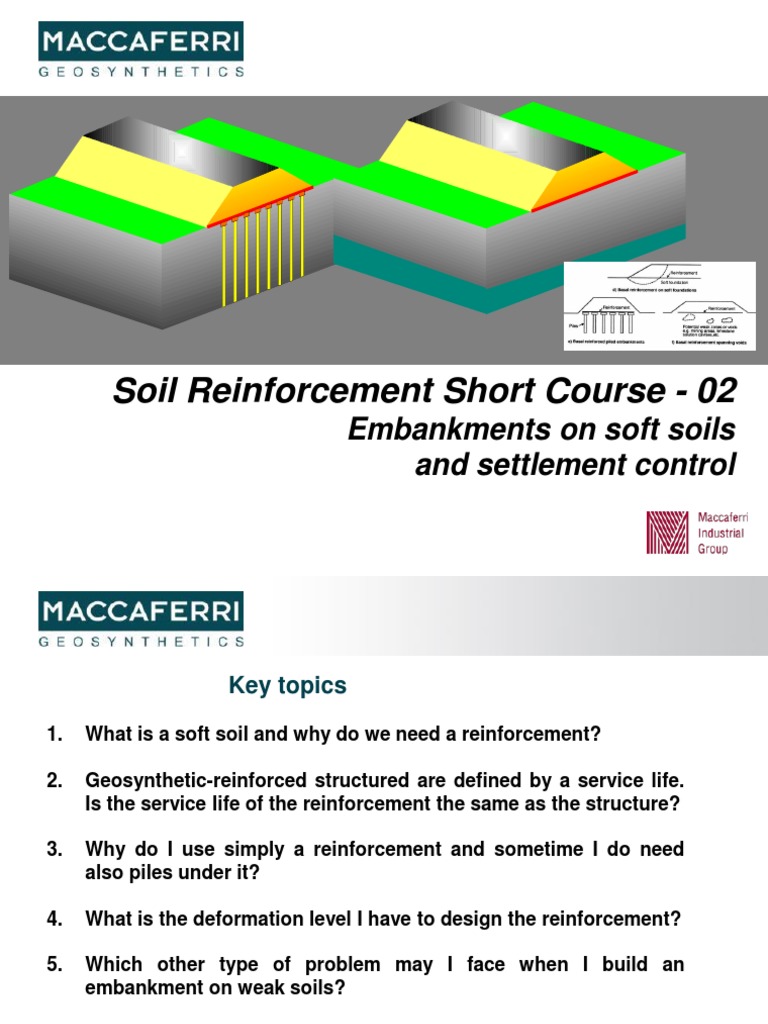 SC Soil Reinforcement - 02 - Embankments - Settlements Control ...