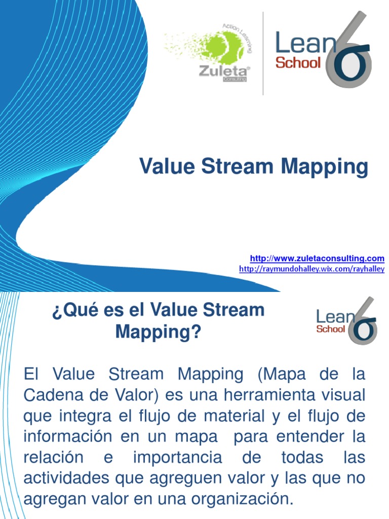 Value Stream Mapping | PDF | Mapa | Inventario