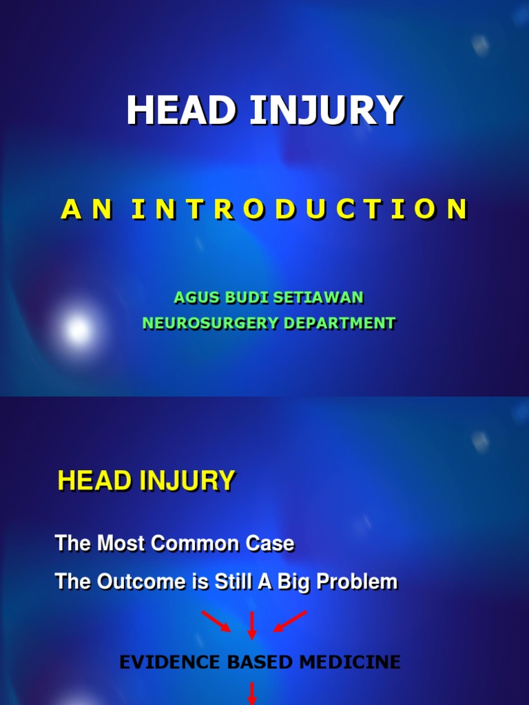 Head Injury | PDF | Traumatic Brain Injury | Traumatology