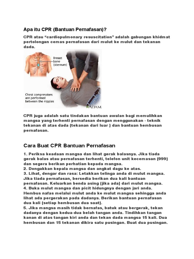 Apa Itu CPR | PDF