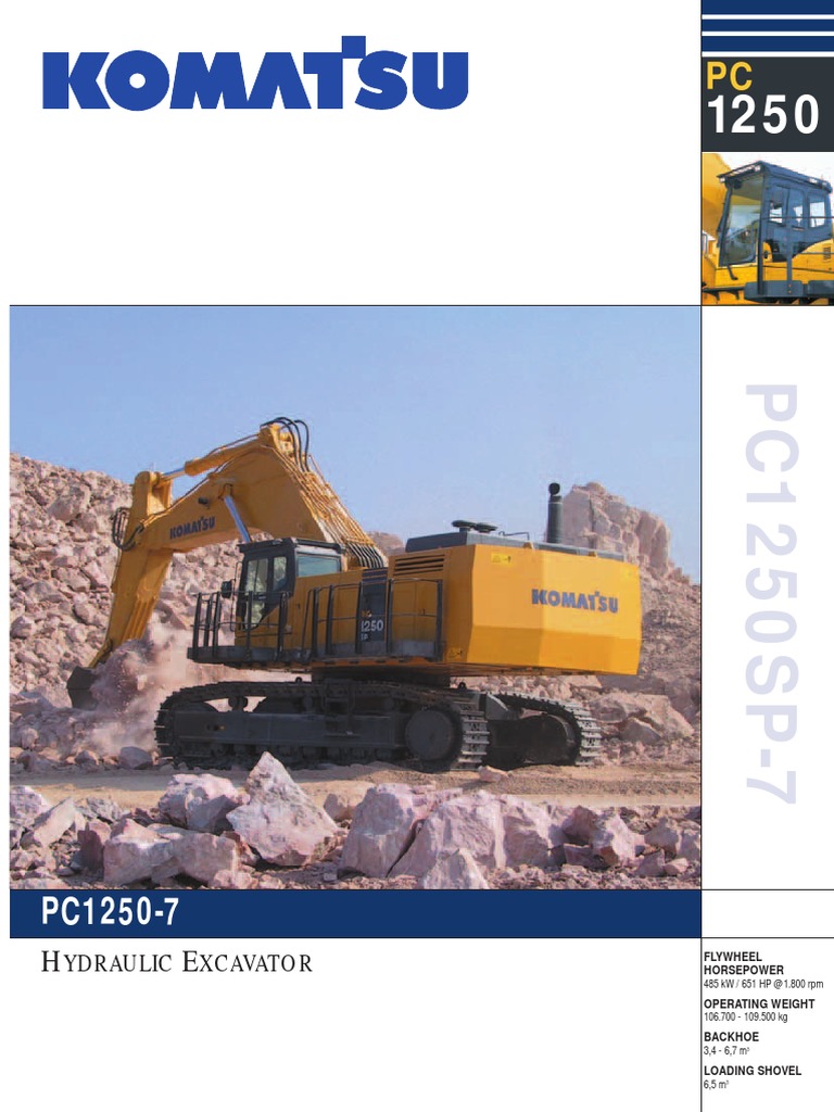 PC1250SP 7 PDF | PDF | Engines | Pump