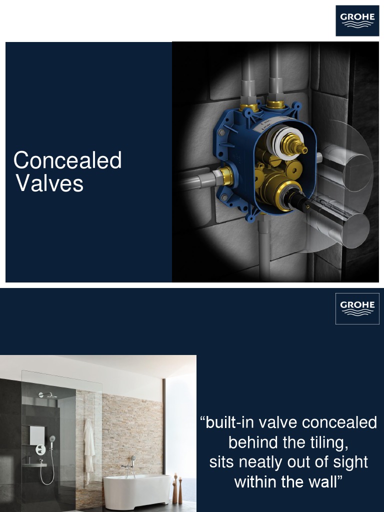 Concealed Valves | PDF | Tap (Valve) | Shower