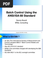 S88 Standard in Batch and Continuous Process Plants With DeltaV | PDF ...