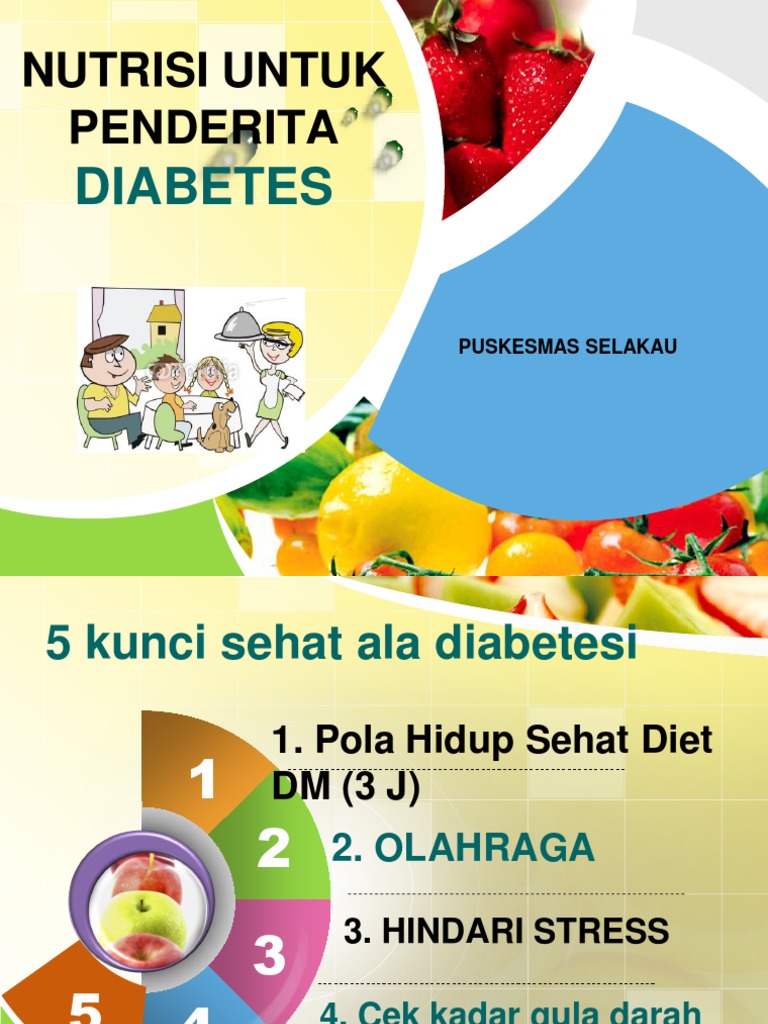 Penyuluhan Diet DM | PDF