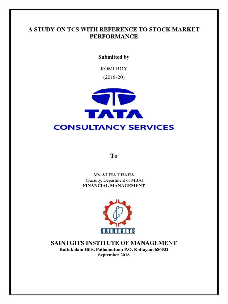 Tcs Intro | PDF | Business Process Outsourcing | Business
