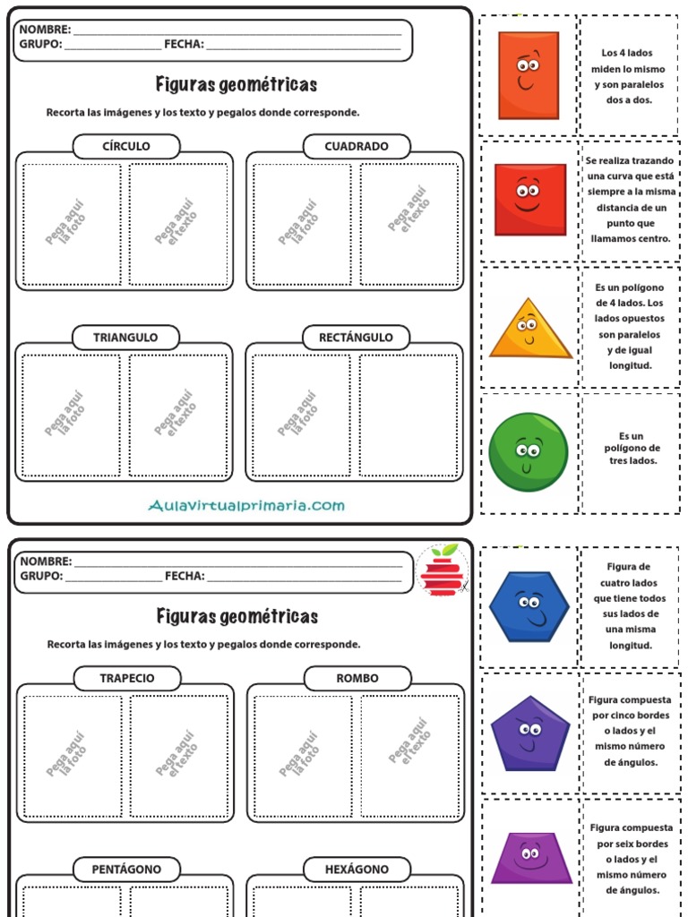 Figuras Geometricas | PDF | Rectángulo | Geometria clasica